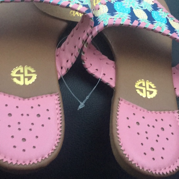 Simply Southern | Shoes | New Simply Southern Pineapple Sandals Size 8 ...